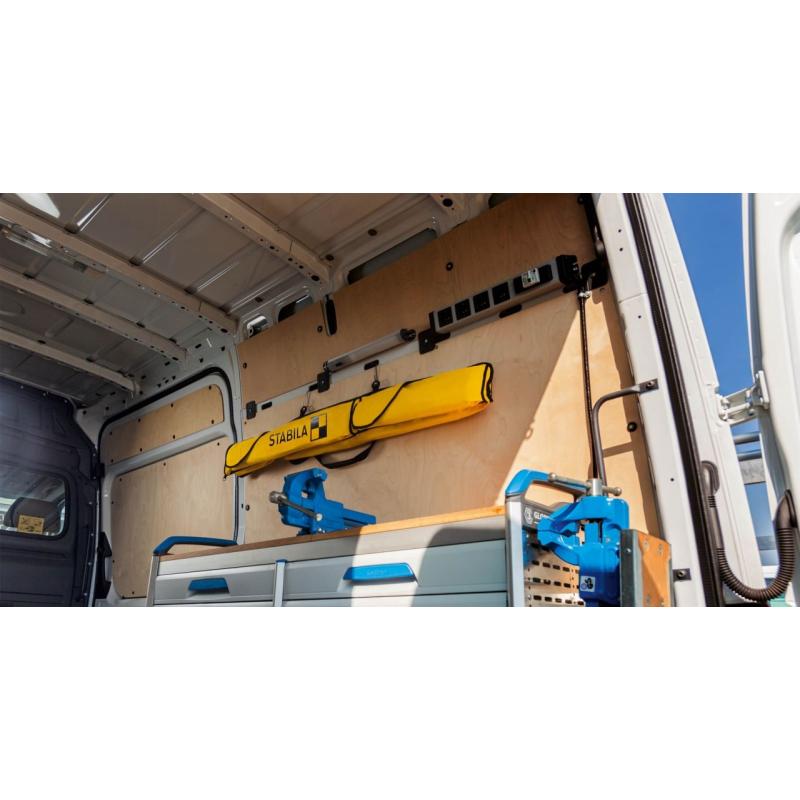 Stabila Level Carrying Case 200cm Holds 6 Spirit Box Levels 6 Pockets 18987