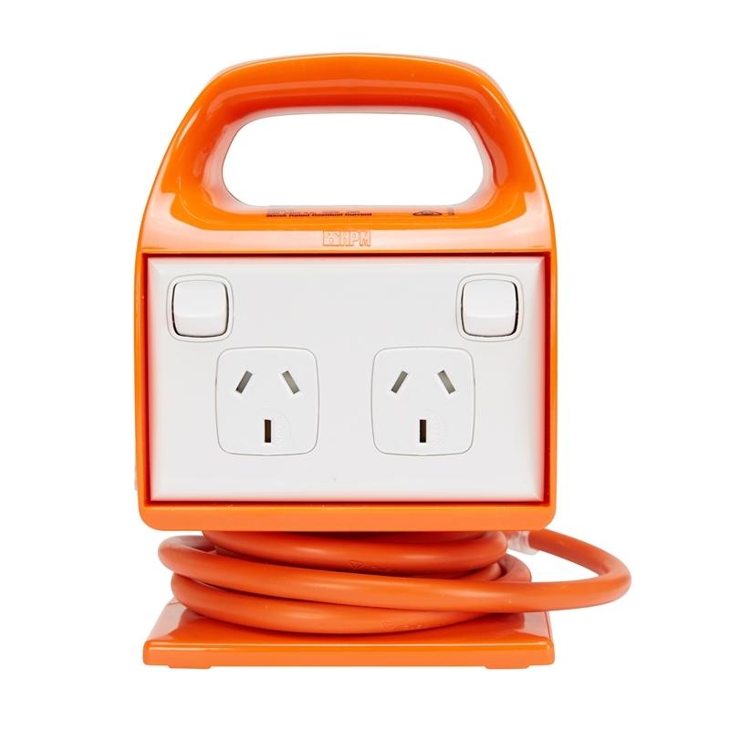 HPM Power Board Electresafe Powercentre 10a 4x Outlets 1.8m Cable REPC410