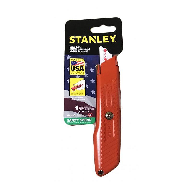 Stanley Knife Self-Retracting Utility Safety Knife 10-189C
