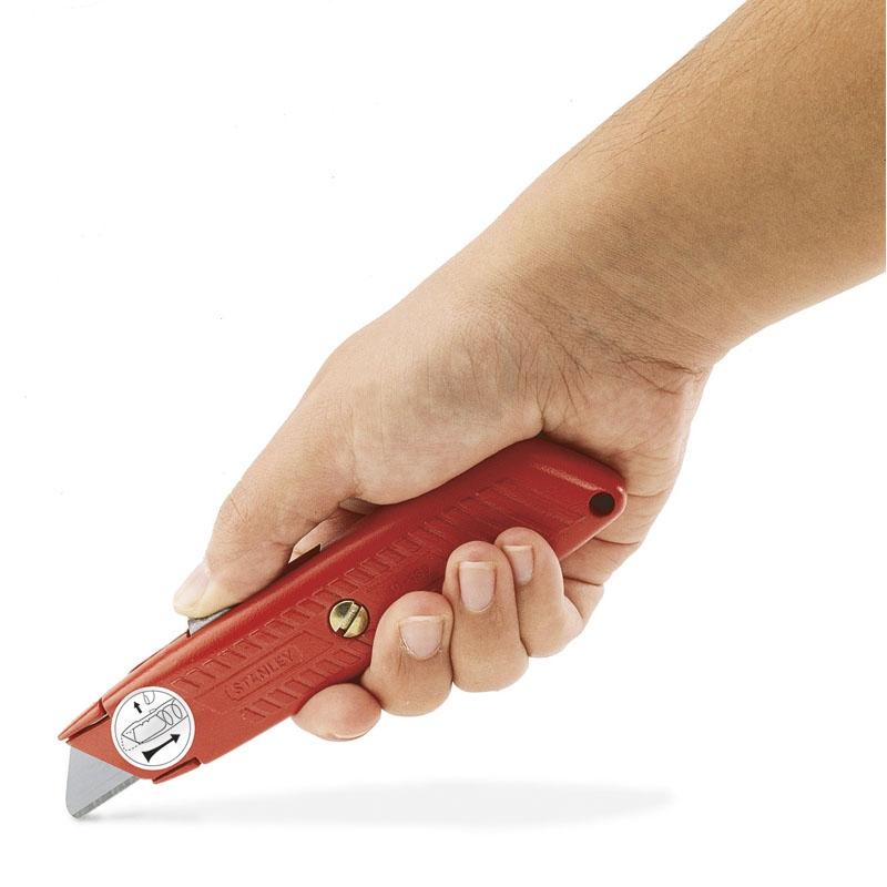 Stanley Knife Self-Retracting Utility Safety Knife 10-189C