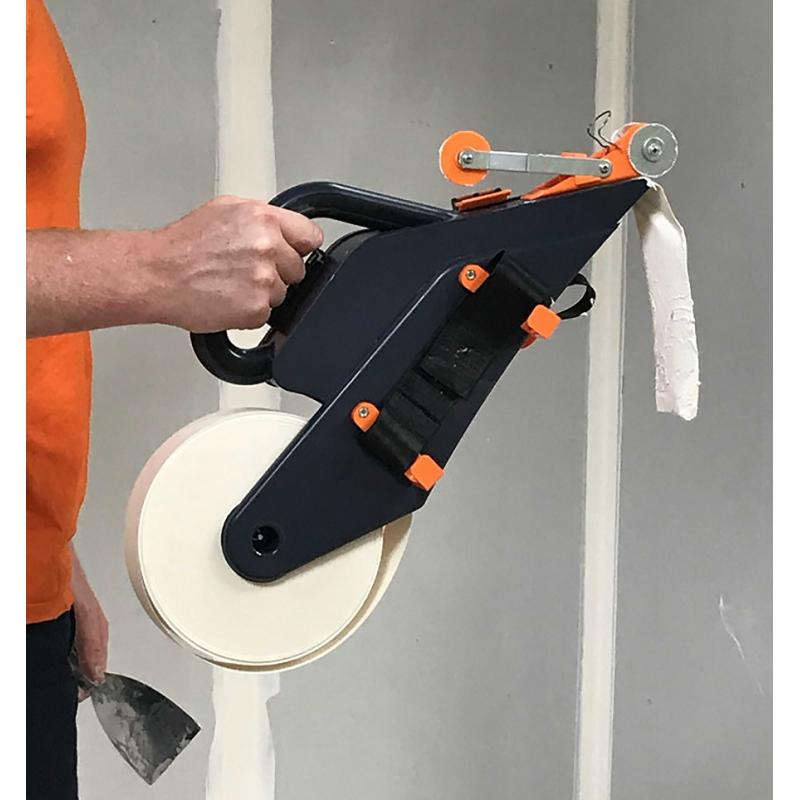 Wallboard Taping Tool w/ Corner Roller EDMA PLASTIC TAPER Banjo HT750