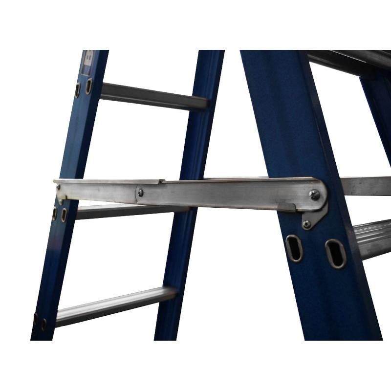Bailey Ladders Step Ladder 3m 10 Step Fibreglass 150Kgs Double Sided ...