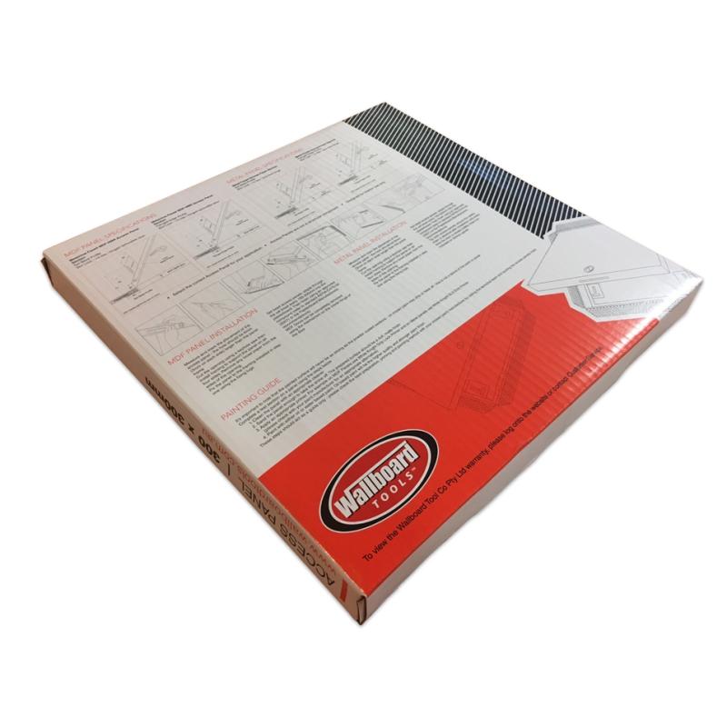 Wallboard 450mm x 450mm Access Panel Metal Flanged Slotted Lock MAP-4545-F