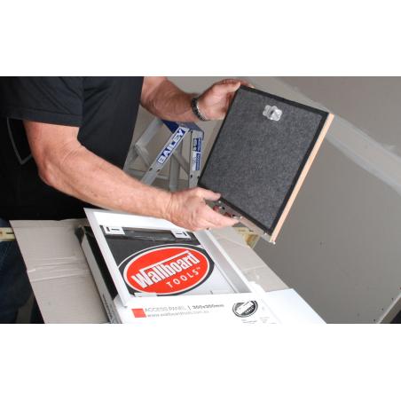 Wallboard Access Panel MDF Flanged Slotted Lock MDFP-3030-F