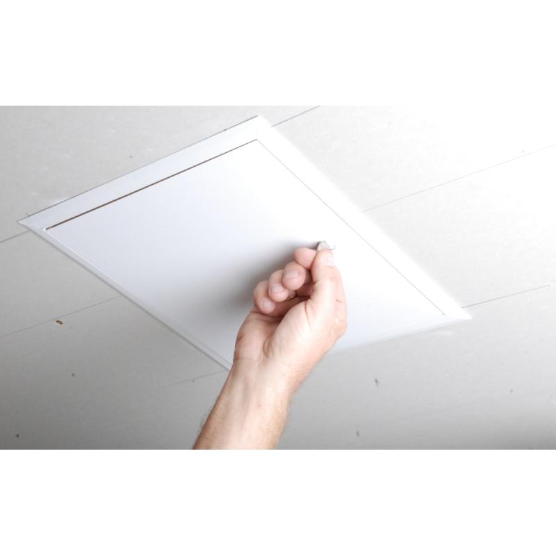 Wallboard Access Panel MDF Flanged Slotted Lock MDFP-6060-F