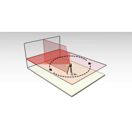 Stabila LAX50 Cross Line Laser 10m Inc Tripod RED BEAM IP53 BEAM LAX50