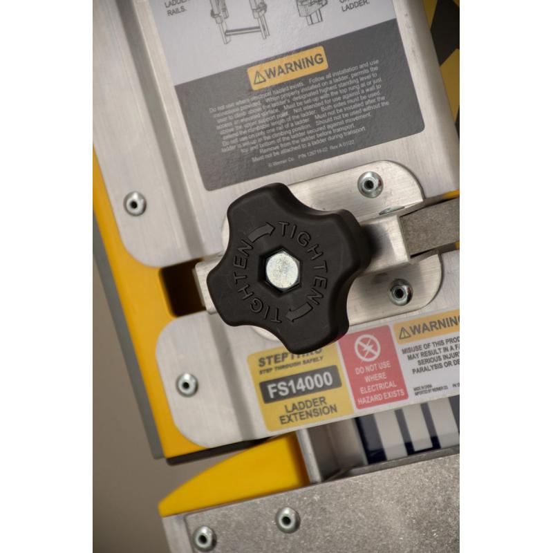 Bailey FS14000 Stepthru Extension Ladder Safety Device Dual Clamping ...