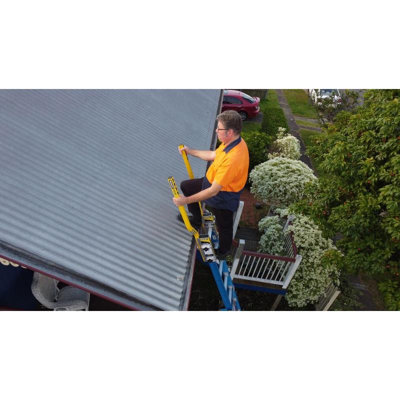 Bailey FS14000 Stepthru Extension Ladder Safety Device Dual Clamping ...