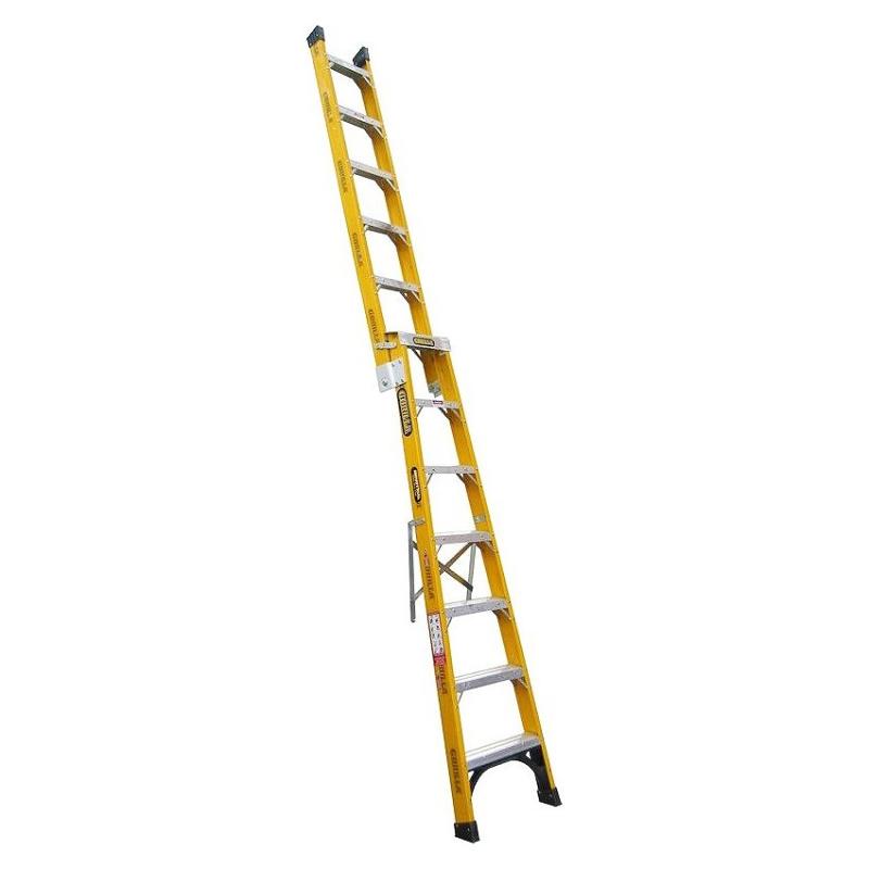 Gorilla Ladder Fibreglass 150kg Dual Purpose 2.1m 7 Step FDM007-I