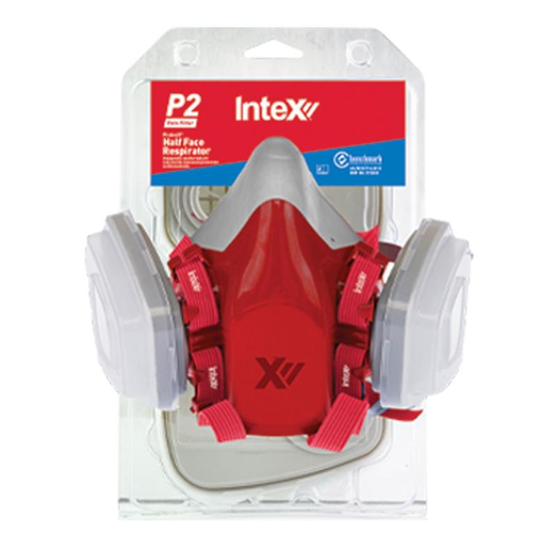 Intex SR162 Respirator Twin Half Face With Twin Exhalation Valves ...