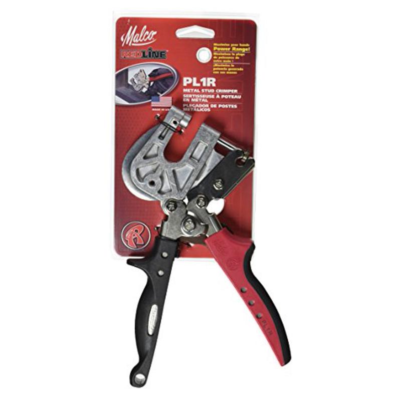 Malco PL1R Punch Lock Stud Crimper Lightweight And Compact PL1R