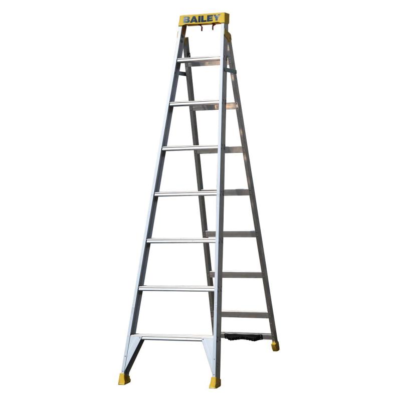 Bailey FS13990 Ladder Dual Purpose 2.39m - 4.5m 150kg 8 Step Pro ...