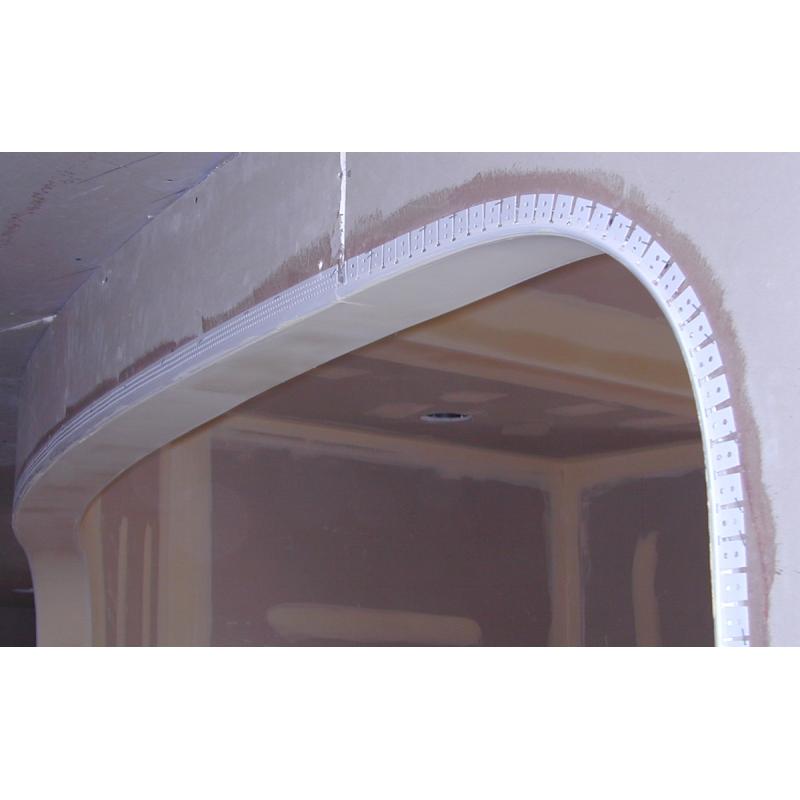 Trim-Tex 72-35020 Corner Bead Bullnose Archway 10mm 3m 25 Piece 72-35020