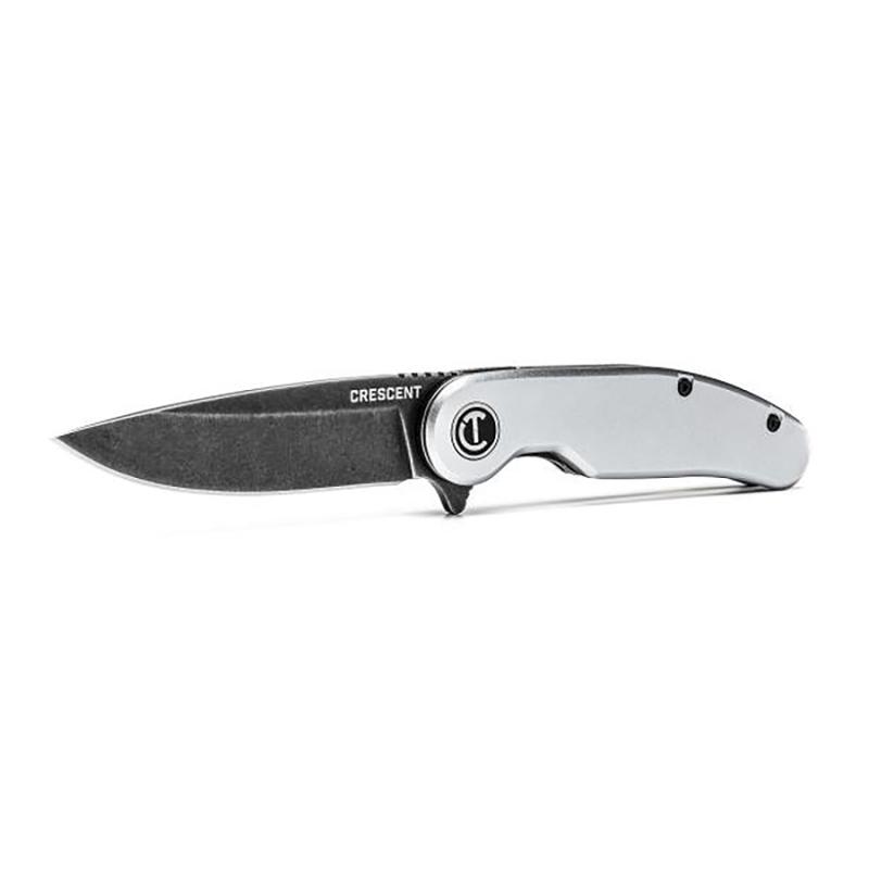 Crescent CPK325A Pocket Knife 83mm Drop Point Aluminum Handle CPK325A
