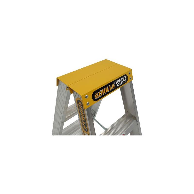 Gorilla 2.4m 180kg Heavy Duty Double Sided Aluminium Ladder SM008-HD