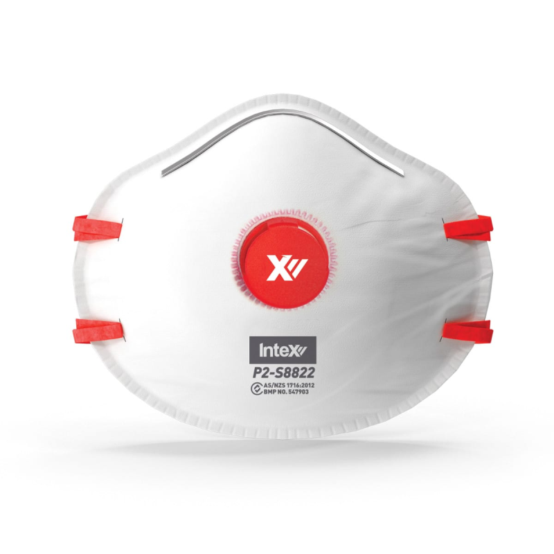 Intex ProtecX P2 Dust & Mist Masks 12 Pack S8822