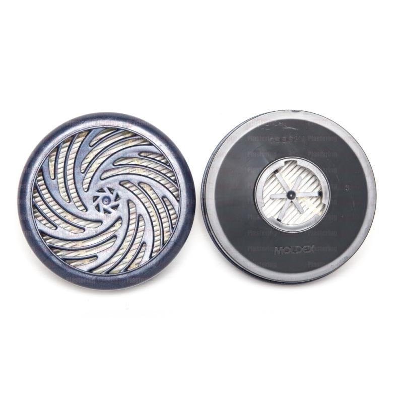 Moldex 7990A P2 P3 Particulate Cartridge Filters 2 Pk