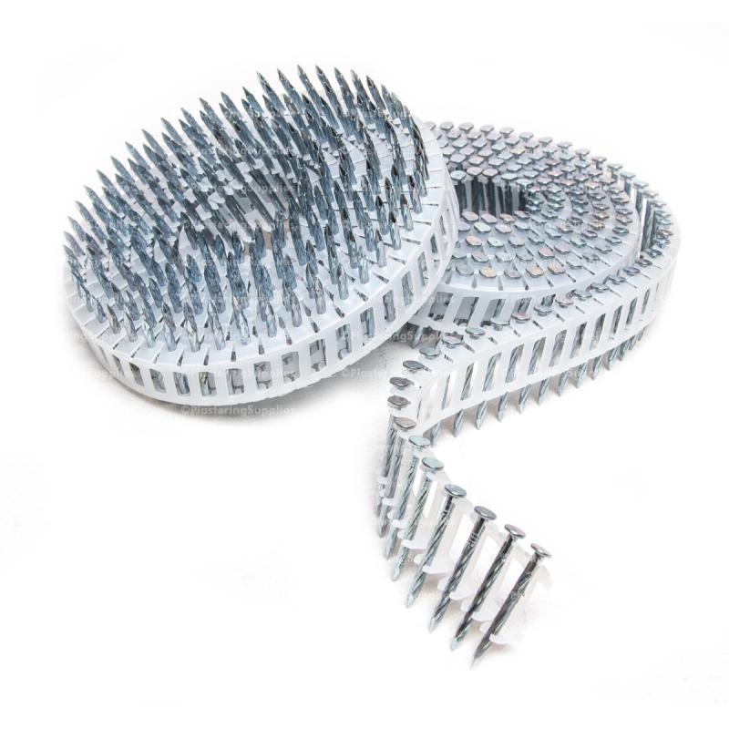 Airco 6000Pk 32mm Shank Coil Nails to Suit Villaboard Blueboard