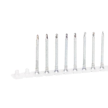 Senco 6 x 41mm 1000 Pack Self Drilling SteelFix Collated Fine Screws ...