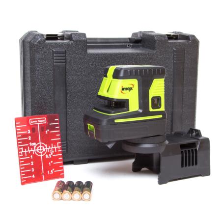 Imex 5 Dot Ultra Bright Red Beam Cross Line Laser LP25P